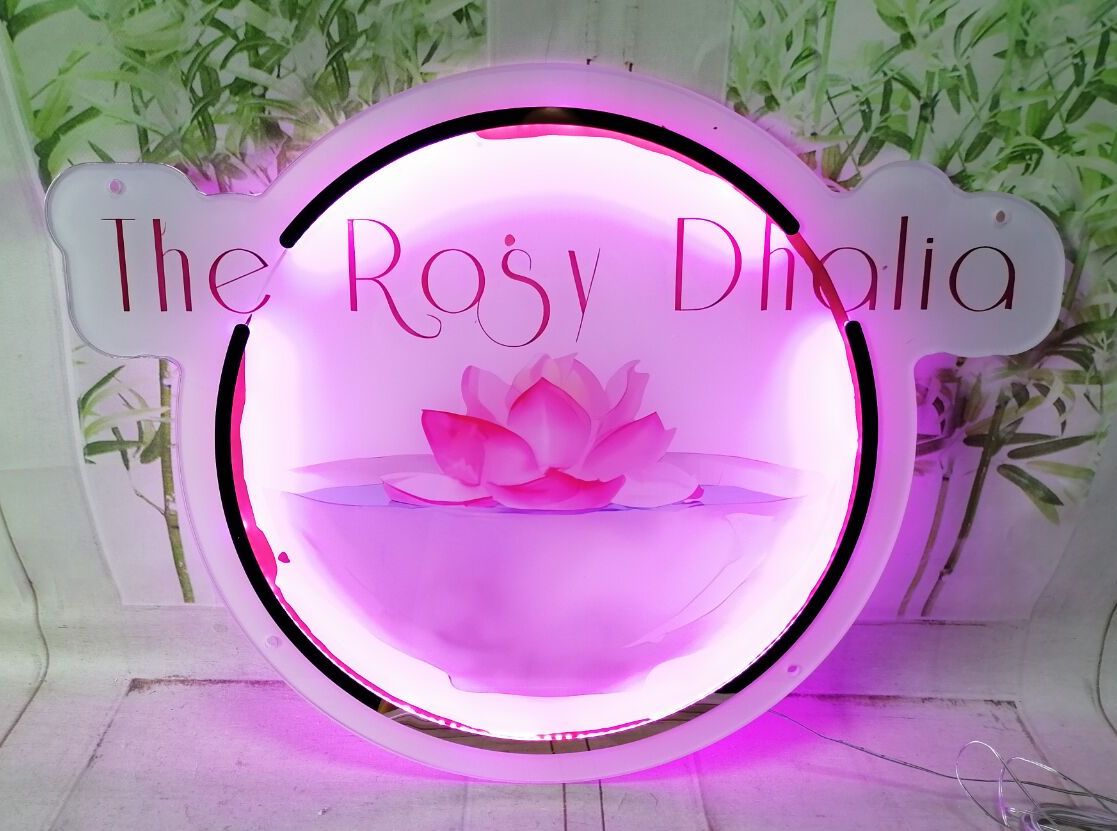 Custom Back-lit Acrylic Sign – Lux Signage Co