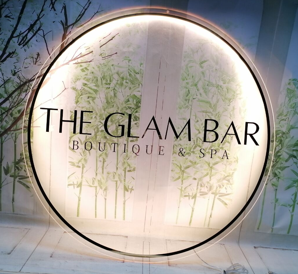 Custom Back-lit Acrylic Sign – Lux Signage Co