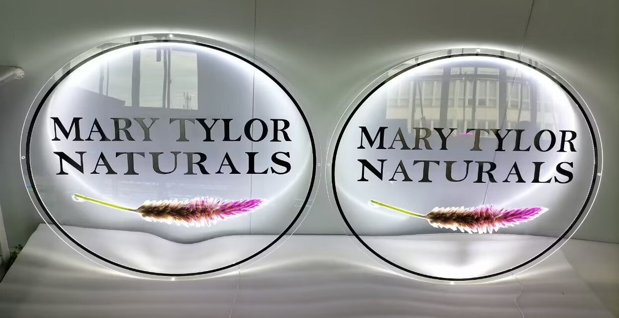 Custom Back-lit Acrylic Sign – Lux Signage Co