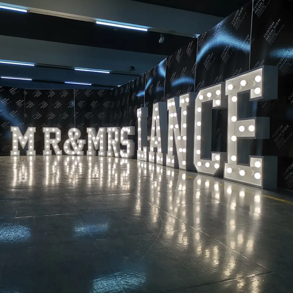 Custom Marquee Letters – Lux Signage Co