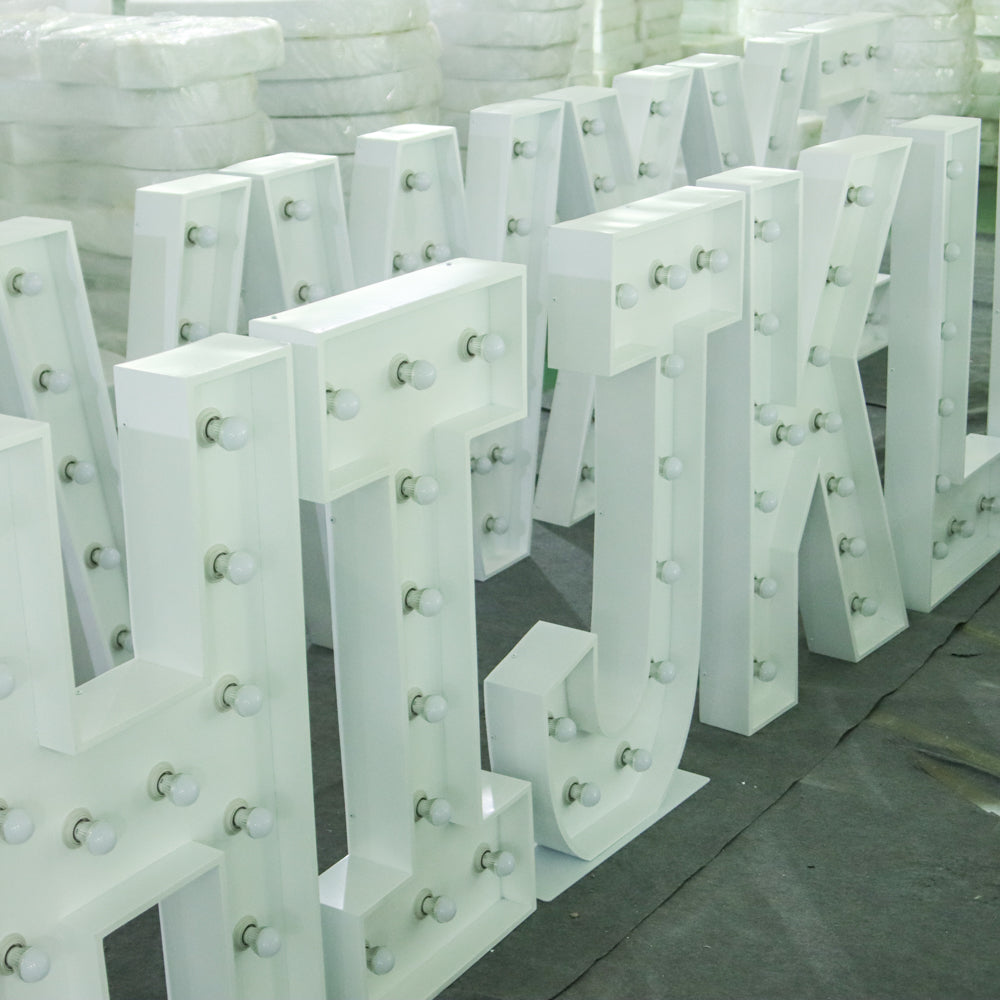 Custom Marquee Letters – Lux Signage Co