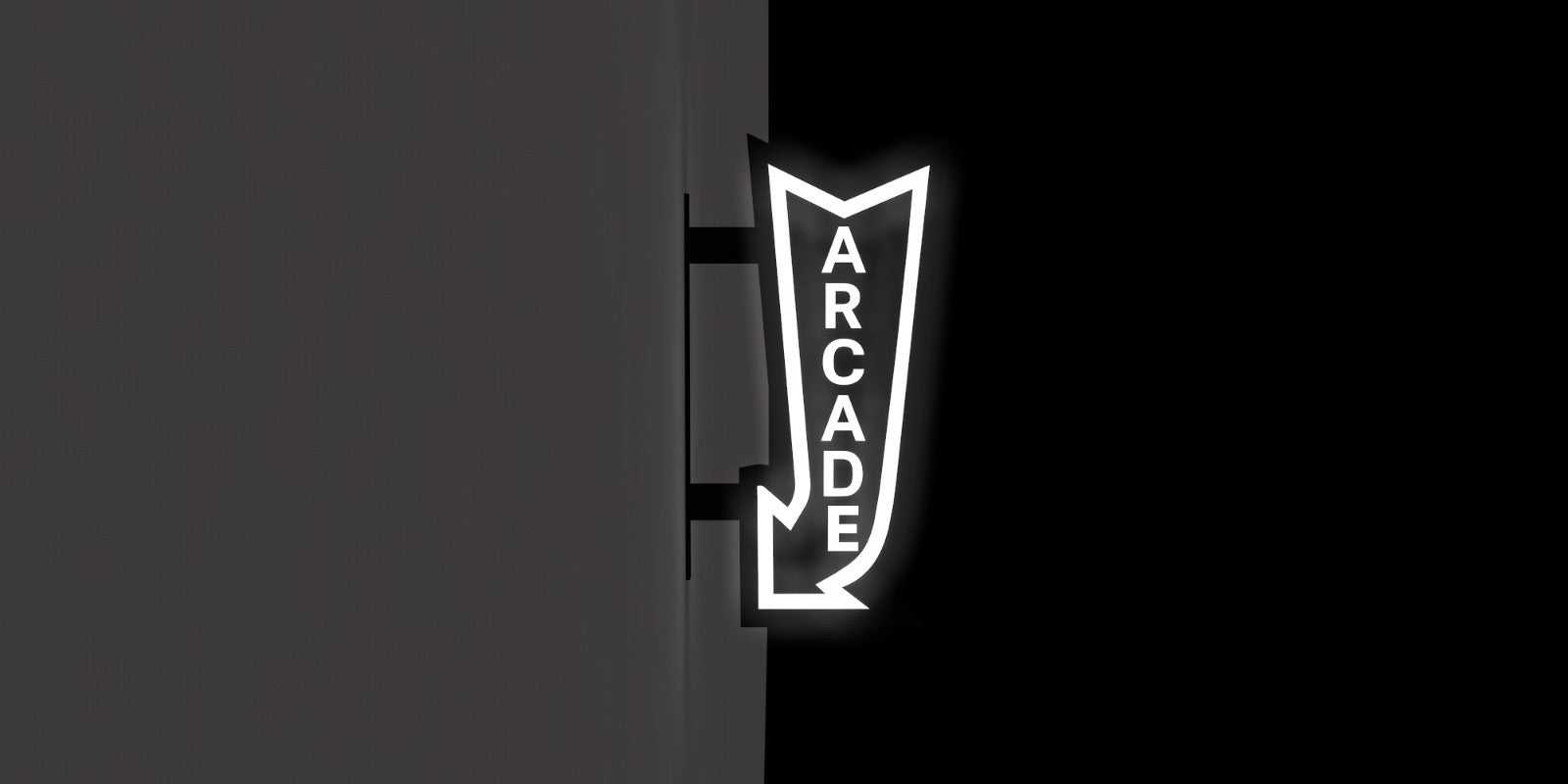 Custom Business Sign for Aisha : ARCADE (Illuminated) – Lux Signage Co