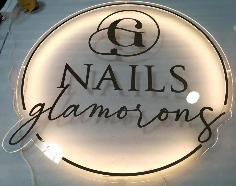 Custom Back-lit Acrylic Signs – Lux Signage Co